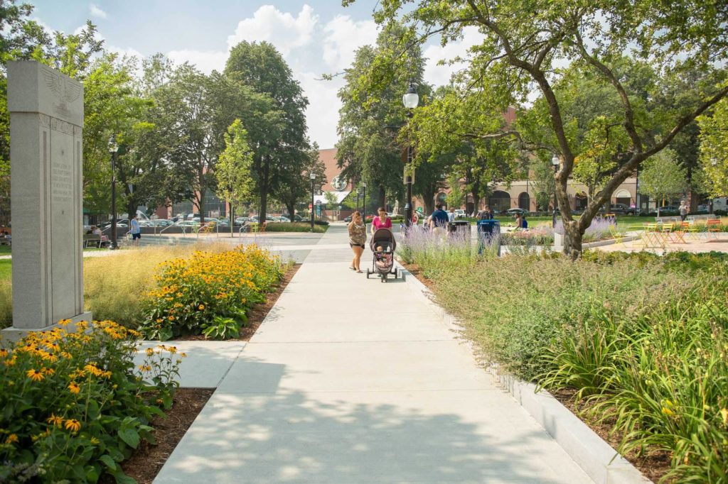 Burlington City Hall Park - Landshapes